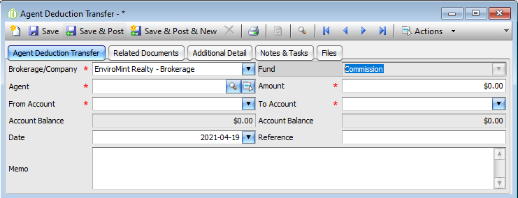 How to Transfer Money from a One Deduction Account to Another ...