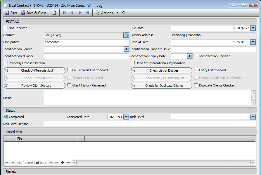 How To Set up FINTRAC For Default Roles – Enviromint Business Solutions